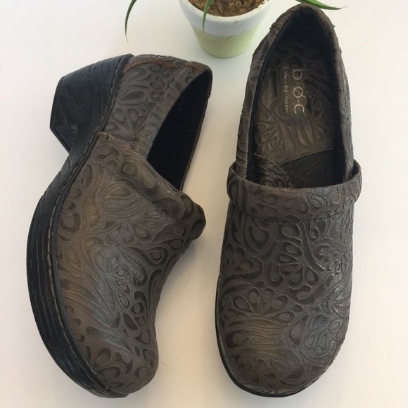 Shoes | New Boc Born Concept Tooled Clogs Sz 75 | Poshmark